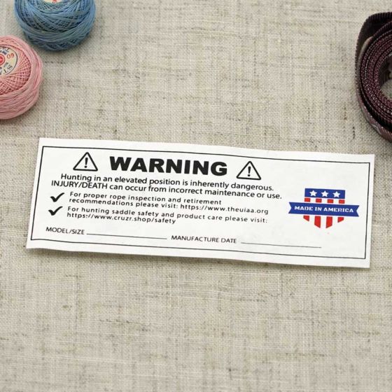 Durable Printed Tyvek Labels & Custom Tags | Quality Woven Labels