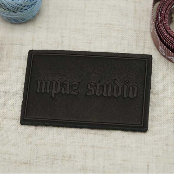 Custom Leather Patches For Clothing | Quality Woven Labels
