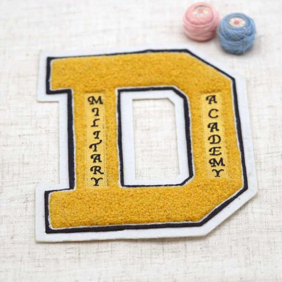 Chenille Patches For Your Brand - Quality Woven Labels US