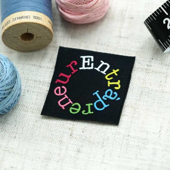 Woven Fabric Labels For Clothing & Hats | Quality Woven Labels