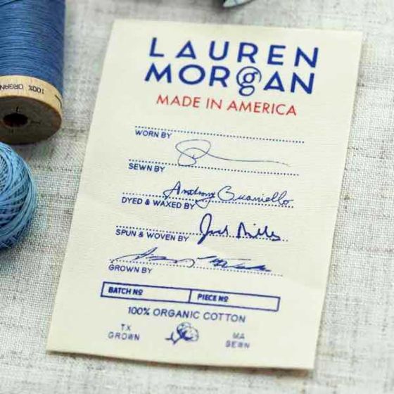 Custom Cotton Labels – Cotton Clothing Tags | Quality Woven Labels