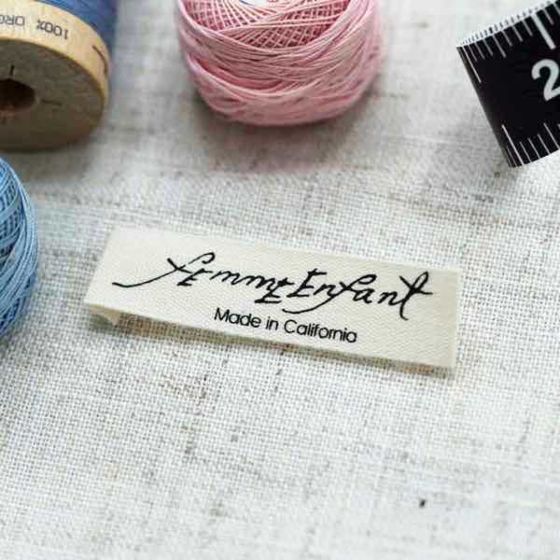 Custom Cotton Labels – Cotton Clothing Tags | Quality Woven Labels
